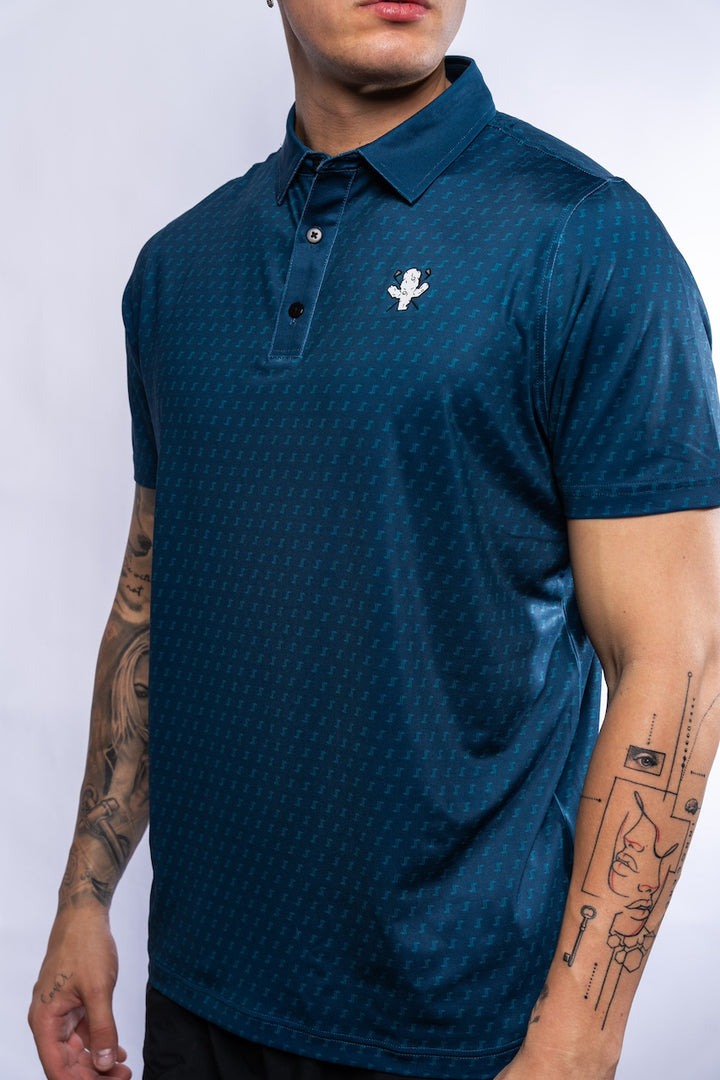 Cool, Athletic Fit Golf Polos for Men | Cactus Hack