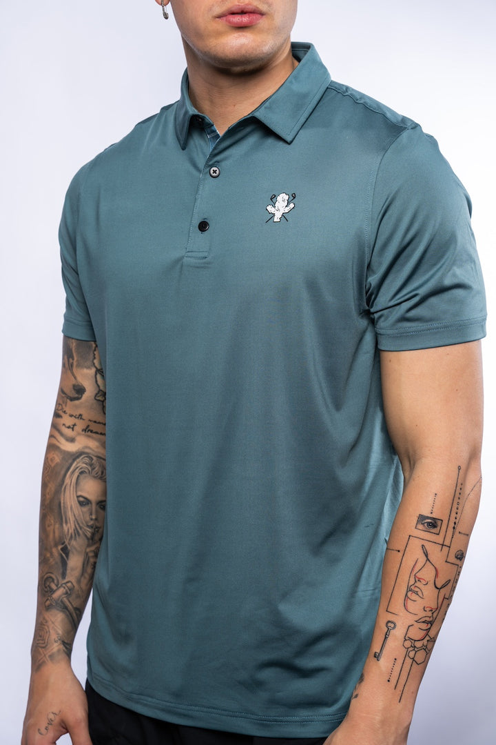 Cool, Athletic Fit Golf Polos for Men | Cactus Hack