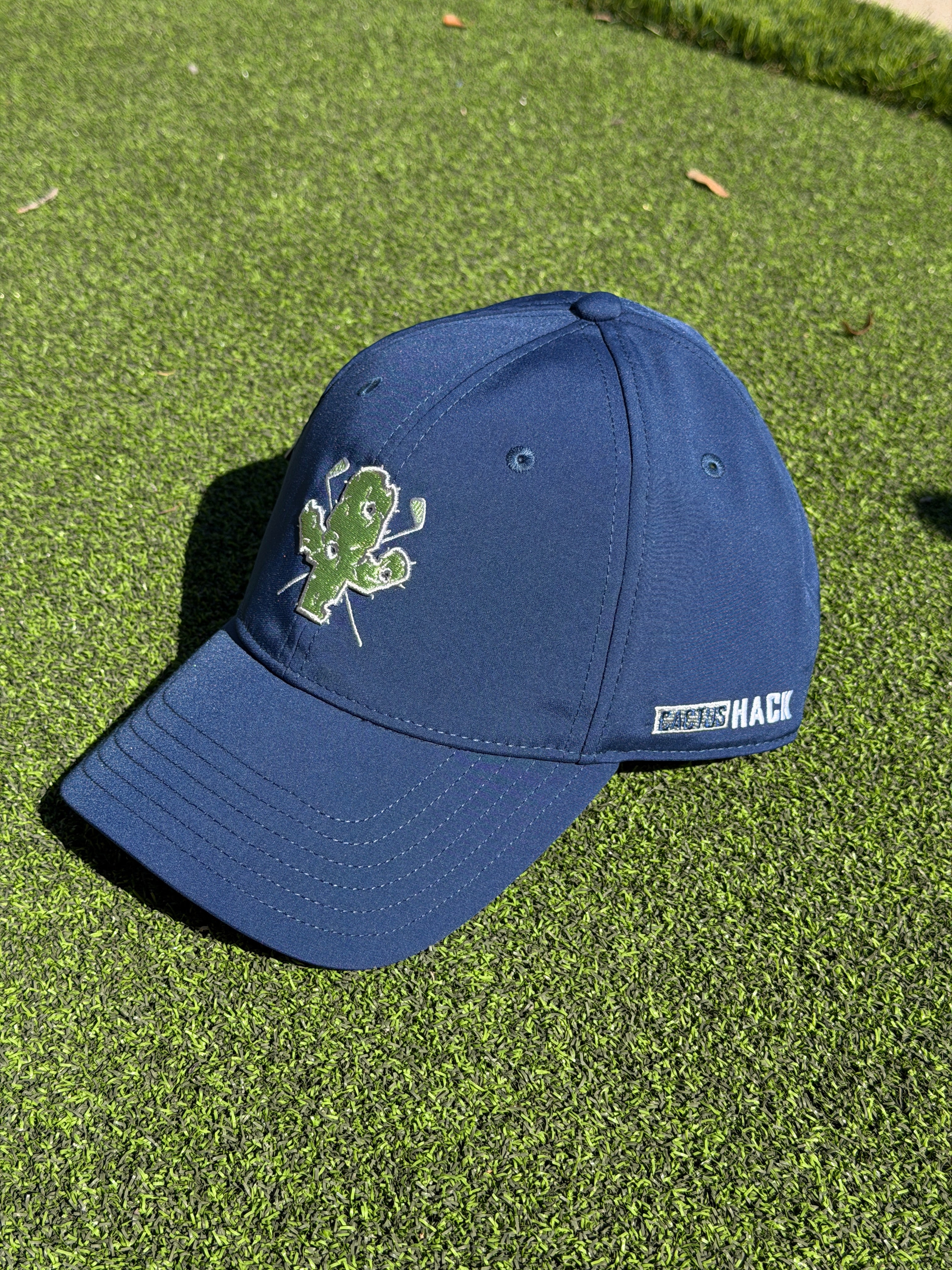 Mascot Dad Hat - Blue – Cactus Hack